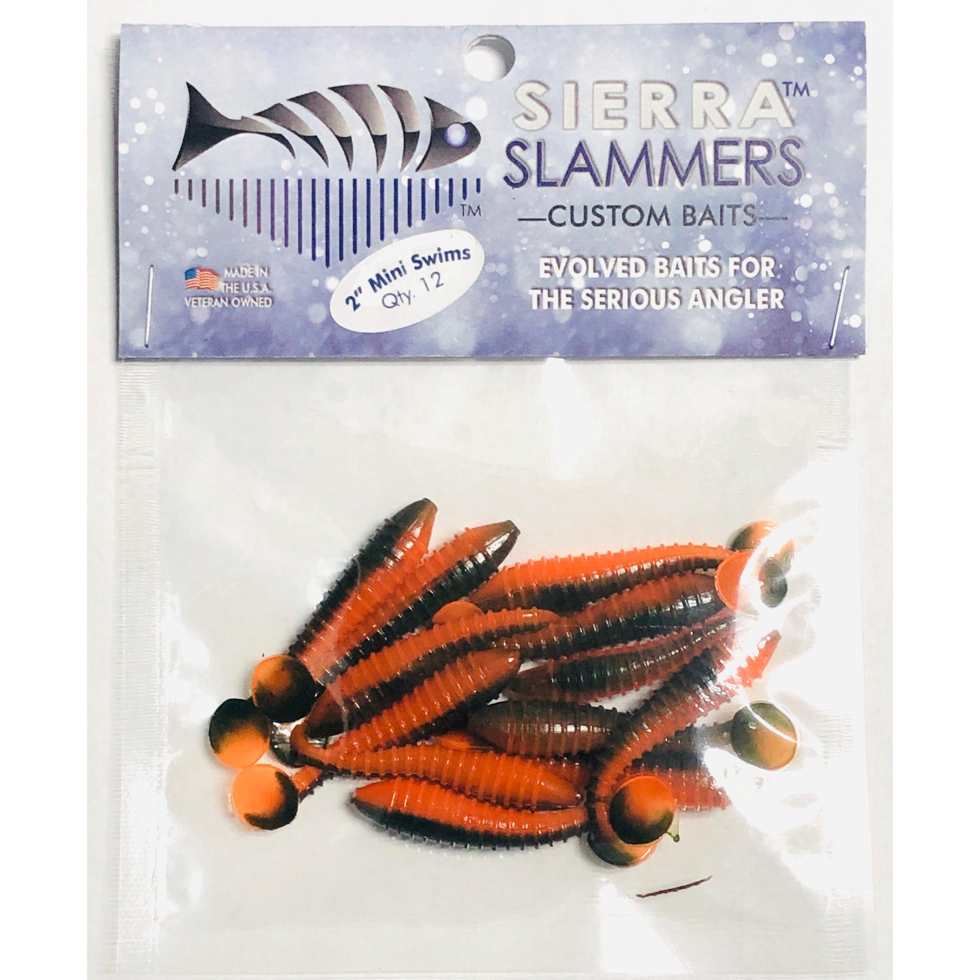 Sierra Slammers 2" Trout Bulk Swimbaits